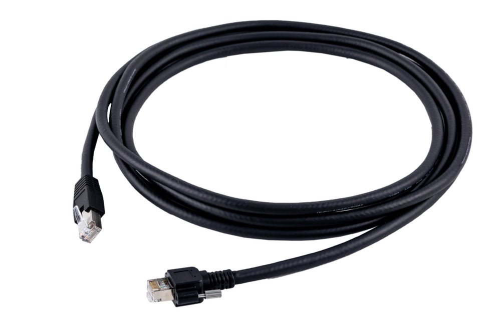 Cat.5e High Flex/RJ 45 to RJ45 with Screwlock – COMOSS ELECTRONICS